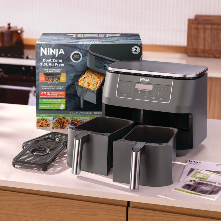 Ninja 6-in-1 Dual Zone Air Fryer 7.6L DZ300UK | Ninja UK