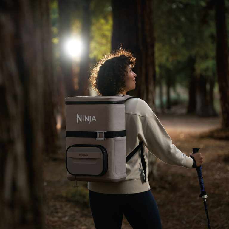 Ninja FrostVault Go 17 litre 24-Can Backpack Soft Cooler - Birch Beige ...